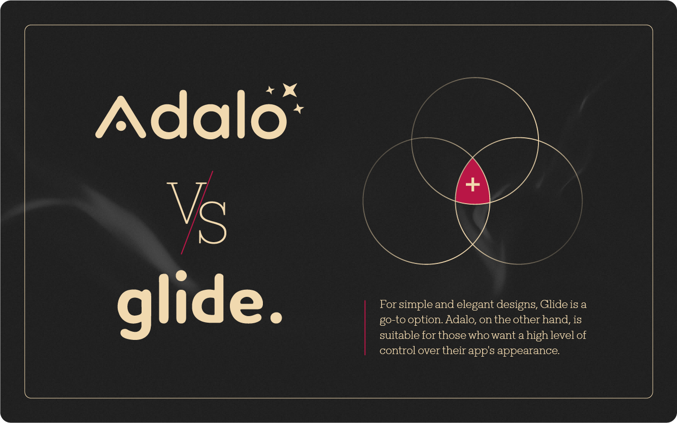 Which is Better: Glide or Adalo? A Thorough Speed, Design, and Functionality Comparison